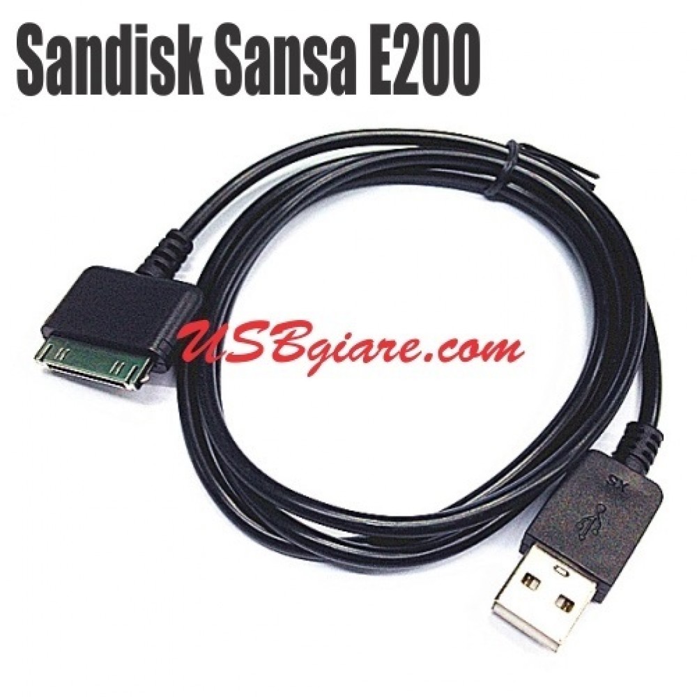 CÁP USB MÁY NGHE NHẠC SANDISK SANSA E200 E250 E260 E270 E280 C200 ...