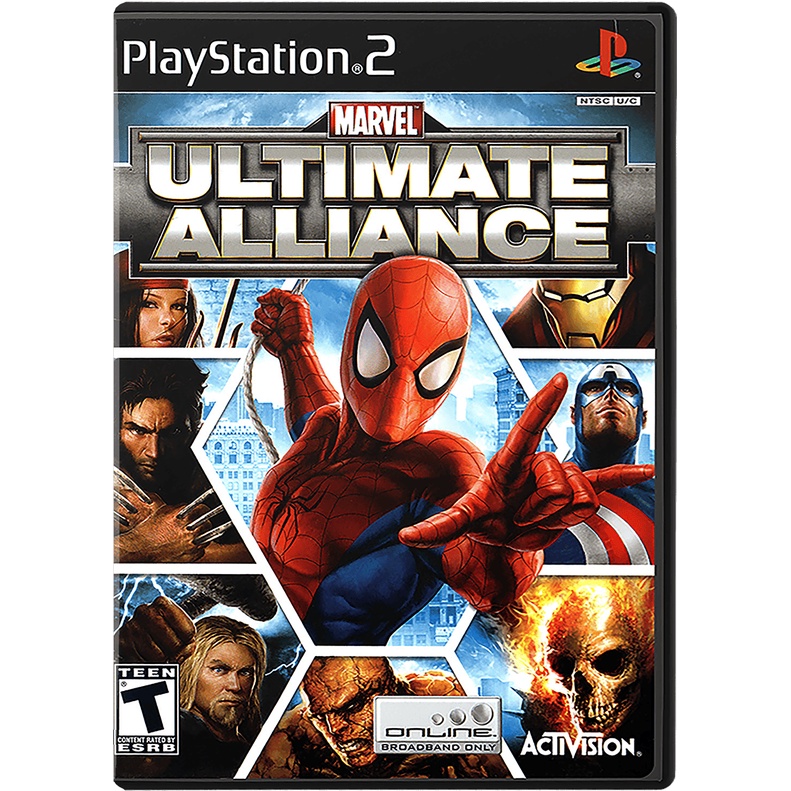 Marvel - Ultimate Alliance - Đĩa game PS2 | Shopee Việt Nam