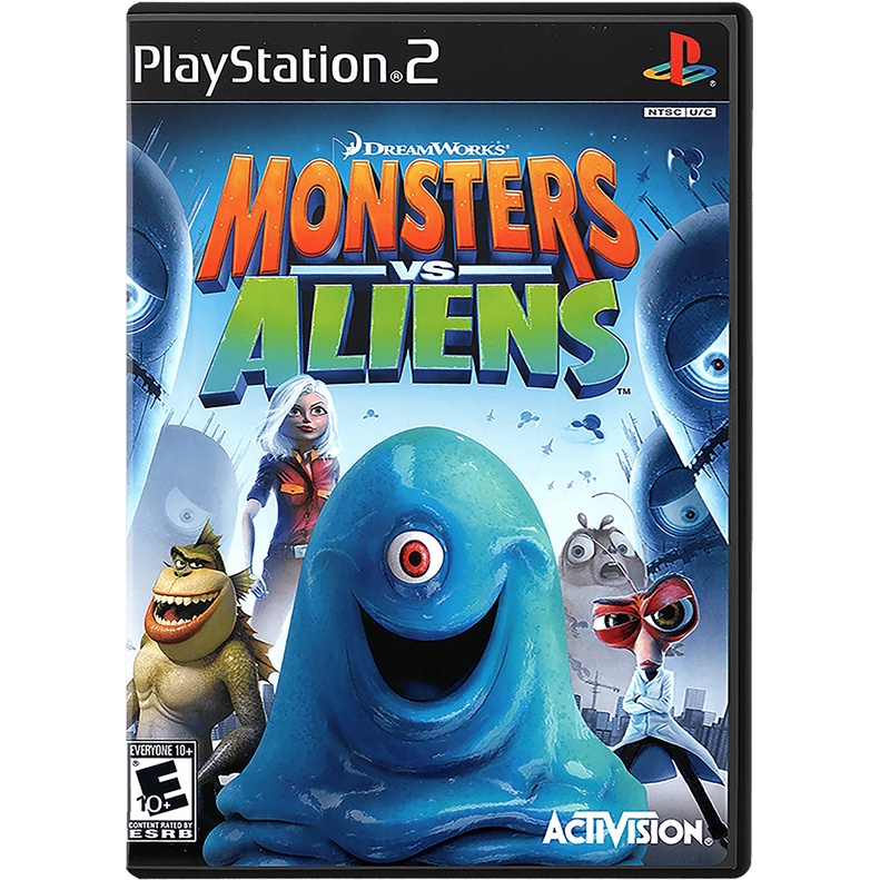 Monsters vs. Aliens - Đĩa game PS2 | Shopee Việt Nam