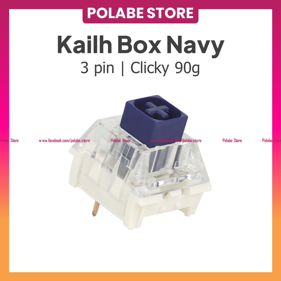 Kailh Box Jade Kailh Box Navy clicky Switch Kailh Box White Owl Crystal ...