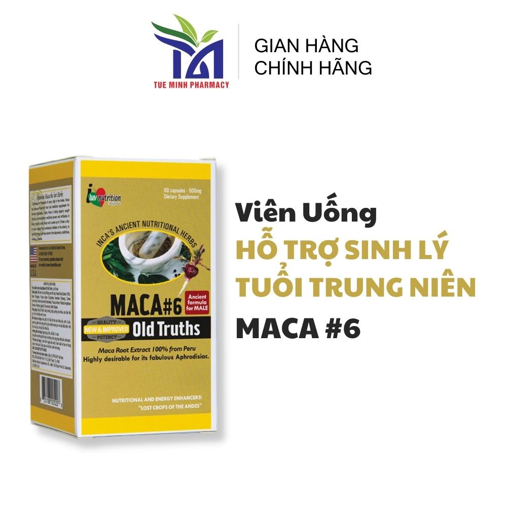[TPCN Chính Hãng] Viên Uống Maca #6 Old Truth Tăng Cường Sinh Lý Nam ...