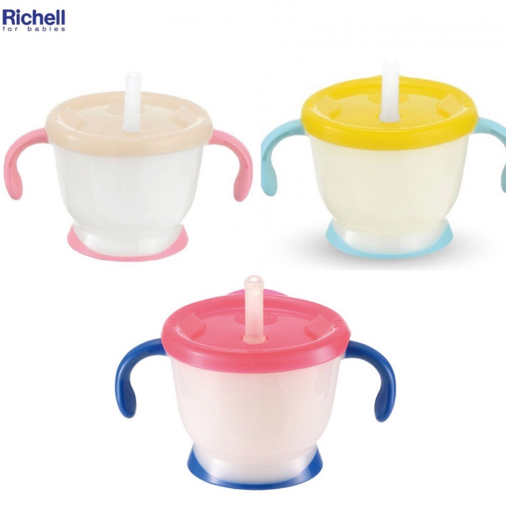 Cốc tập uống 3 giai đoạn cho bé - Cốc tập uống Richell 150ml [MINSO KIDS] | Shopee Việt Nam
