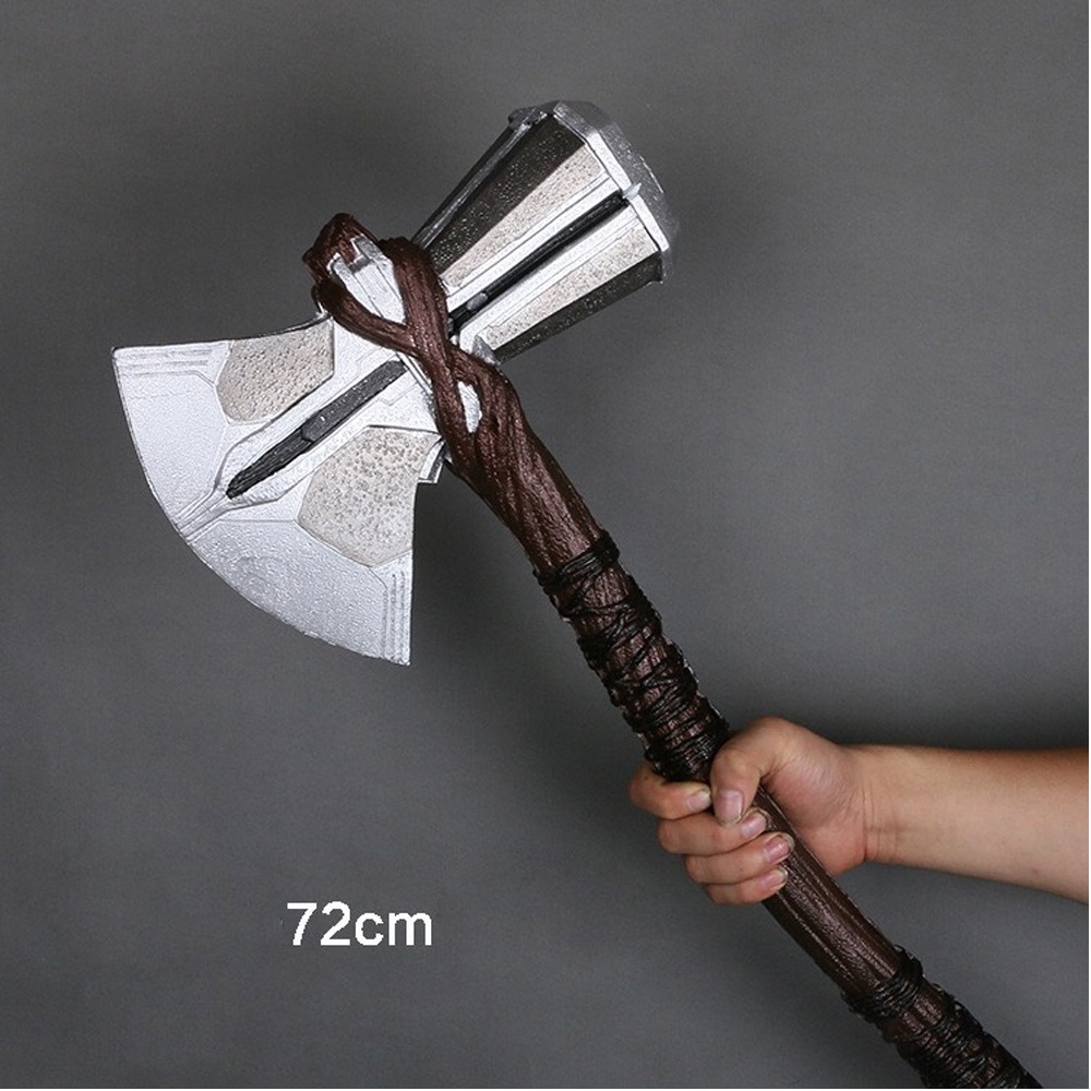 (Hàng có sẵn) Mô hình Búa Thor Mjolnir tỷ lệ 1:1 -Nhựa PU đàn hồi ...
