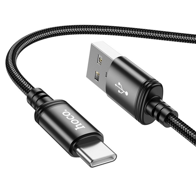 Cáp sạc Hoco X89 Type-C sạc nhanh 3A đầu sạc chống gãy gập dài 1M ...