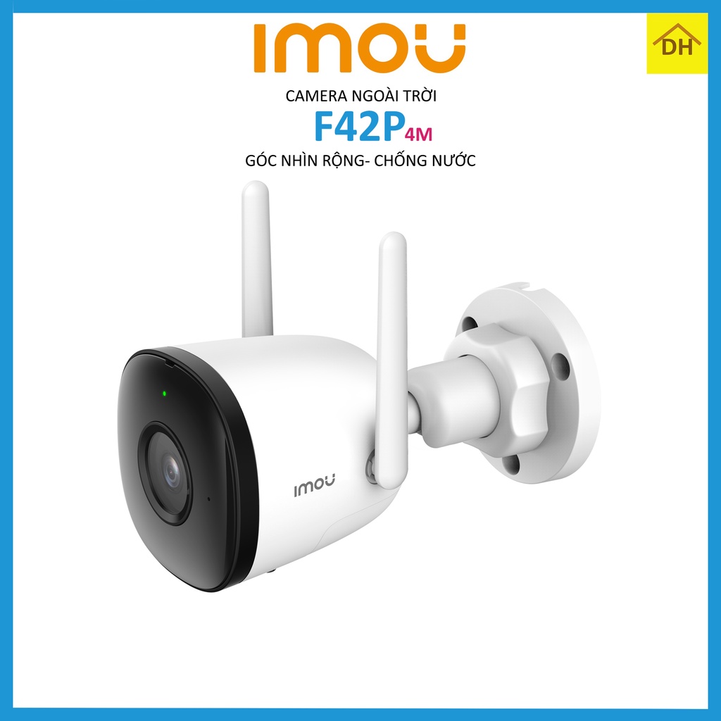 Camera IMOU F42P 4M 2K - Thu Âm- Góc Nhìn Siêu Rộng - Wifi Ngoài Trời ...