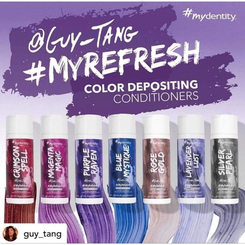 DẦU XẢ MYDENTITY TĂNG CƯỜNG ÁNH SẮC MÀU MYREFRESH 177ML | Shopee Việt Nam