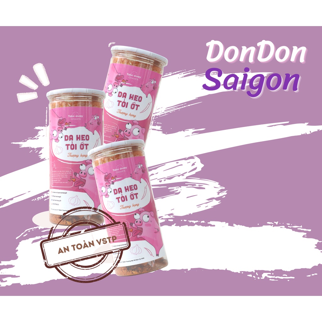 DA HEO TỎI ỚT THƯỢNG HẠNG DONDON SAIGON - TẠP HÓA MANG ĐI | Shopee Việt Nam