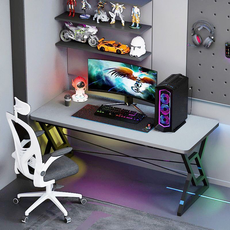 Computer Desk Desktop Home Desk E-Sports Table and Chair Set Modern ...