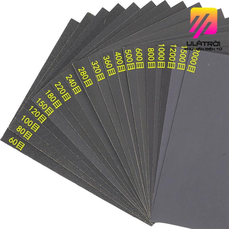 Combo 5 Tờ,Giấy nhám đại bàng Eagle P240-320-400-600-800-1000-1200-1500 ...