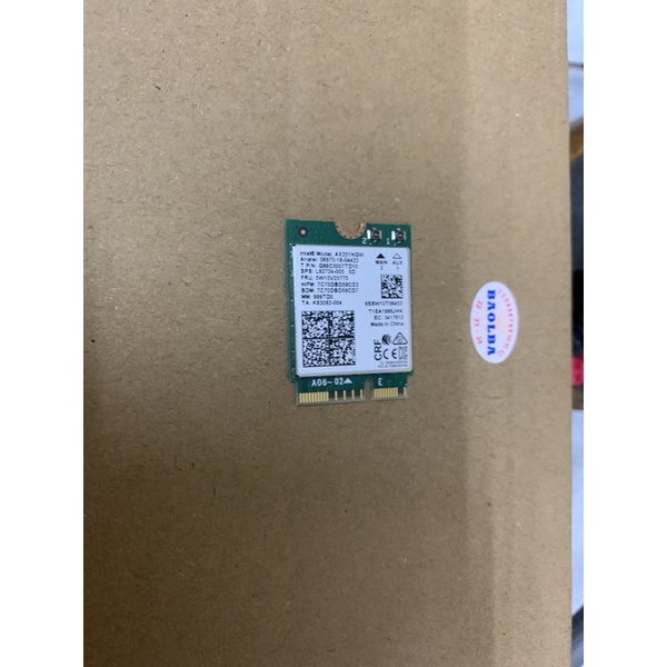 Wifi 6 AX201 intel thay cho laptop MSI Modern 14 B11MOU MS-14D3 HP 840 ...