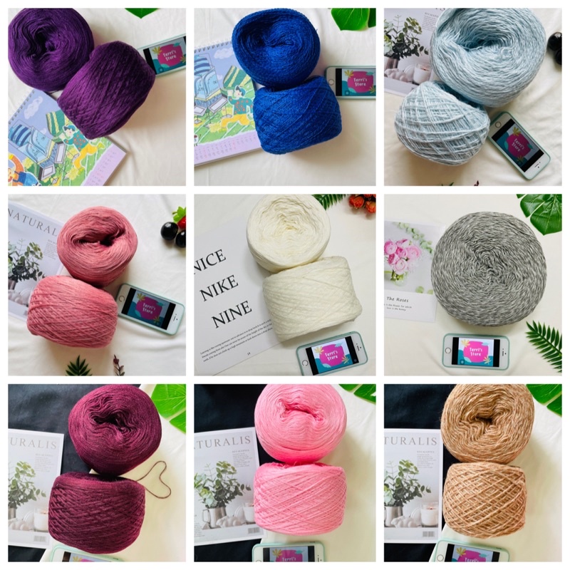 Yarn - Len Wool AC | Len mềm, ấm, đan móc áo, khăn mùa thu đông - Cỡ ...