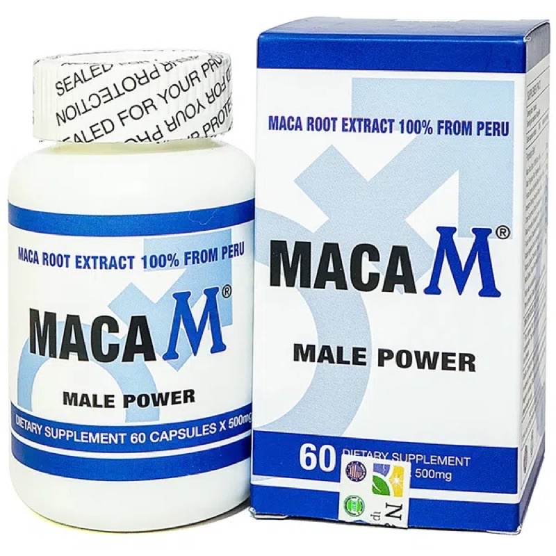 Viên uống Maca M Male Power Nature's Supplements bổ thận, tráng dương ...