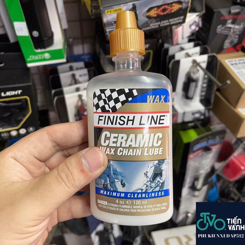 Dầu tra sên - nhớt xích xe đạp Finish Line Wax | Shopee Việt Nam
