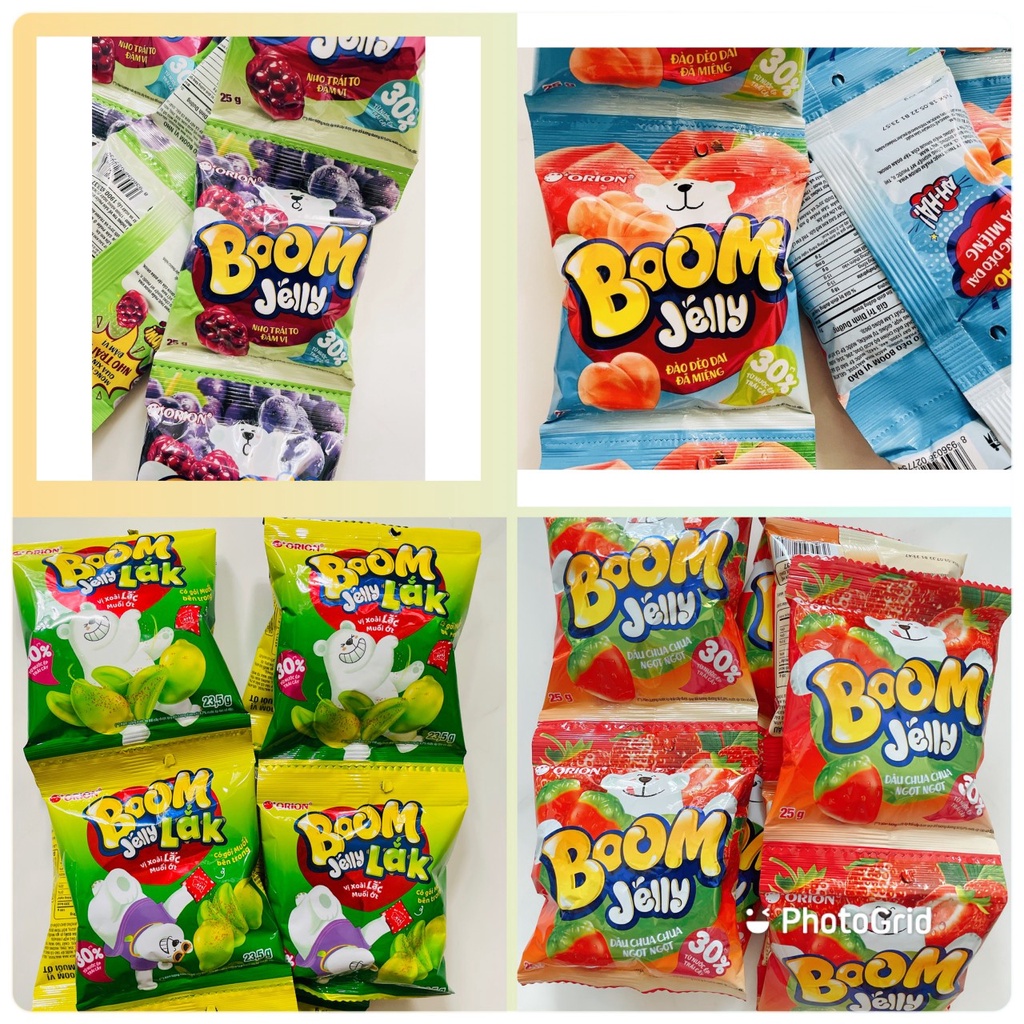 Kẹo dẻo chip chip Boom Jelly Orion hot ngon | Shopee Việt Nam