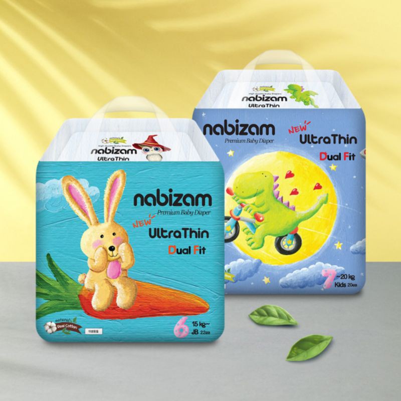 [COMBO 2 GÓI] Tã/Bỉm Quần NABIZAM Ultra Thin Nội Địa Hàn, Mềm Mại, Mỏng ...