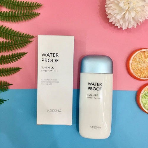 Sữa Chống Nắng Missha All Around Safe Block Waterproof Sun Milk SPF50 ...