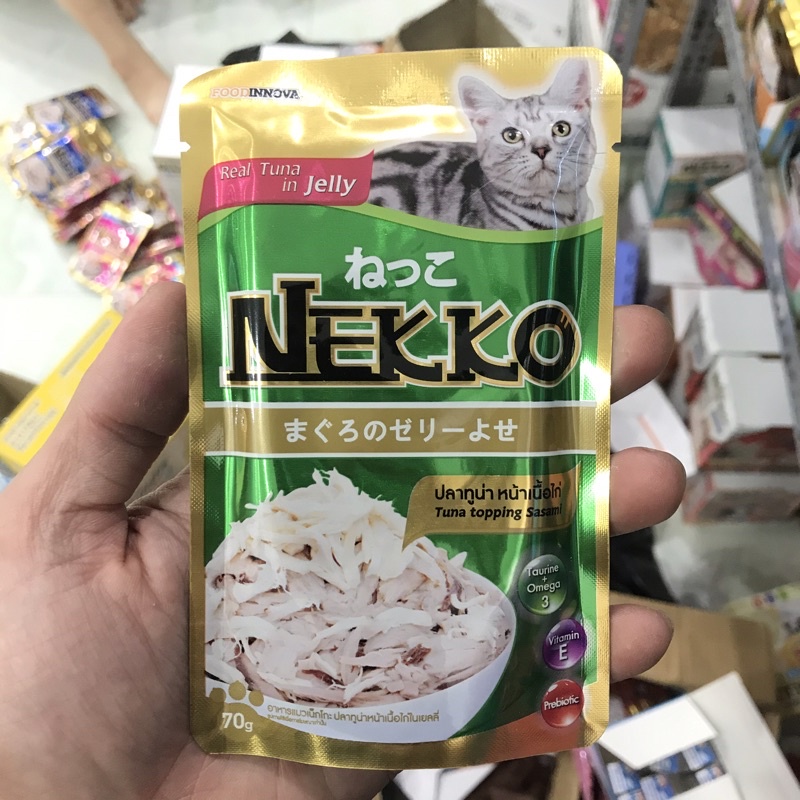 Pate Nekko Gói 70g - Pate Cho Mèo Từ Cá Ngừ Thật | Shopee Việt Nam