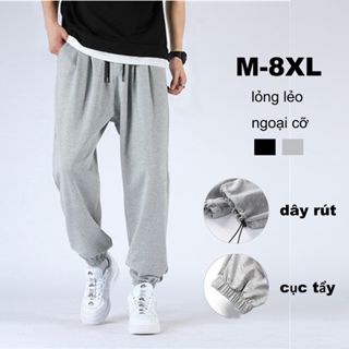 （kích cỡ M-8XL）OOTD Quần thể thao ống rộng lưng thun rộng thùng thình thời trang Xu hướng quần ...