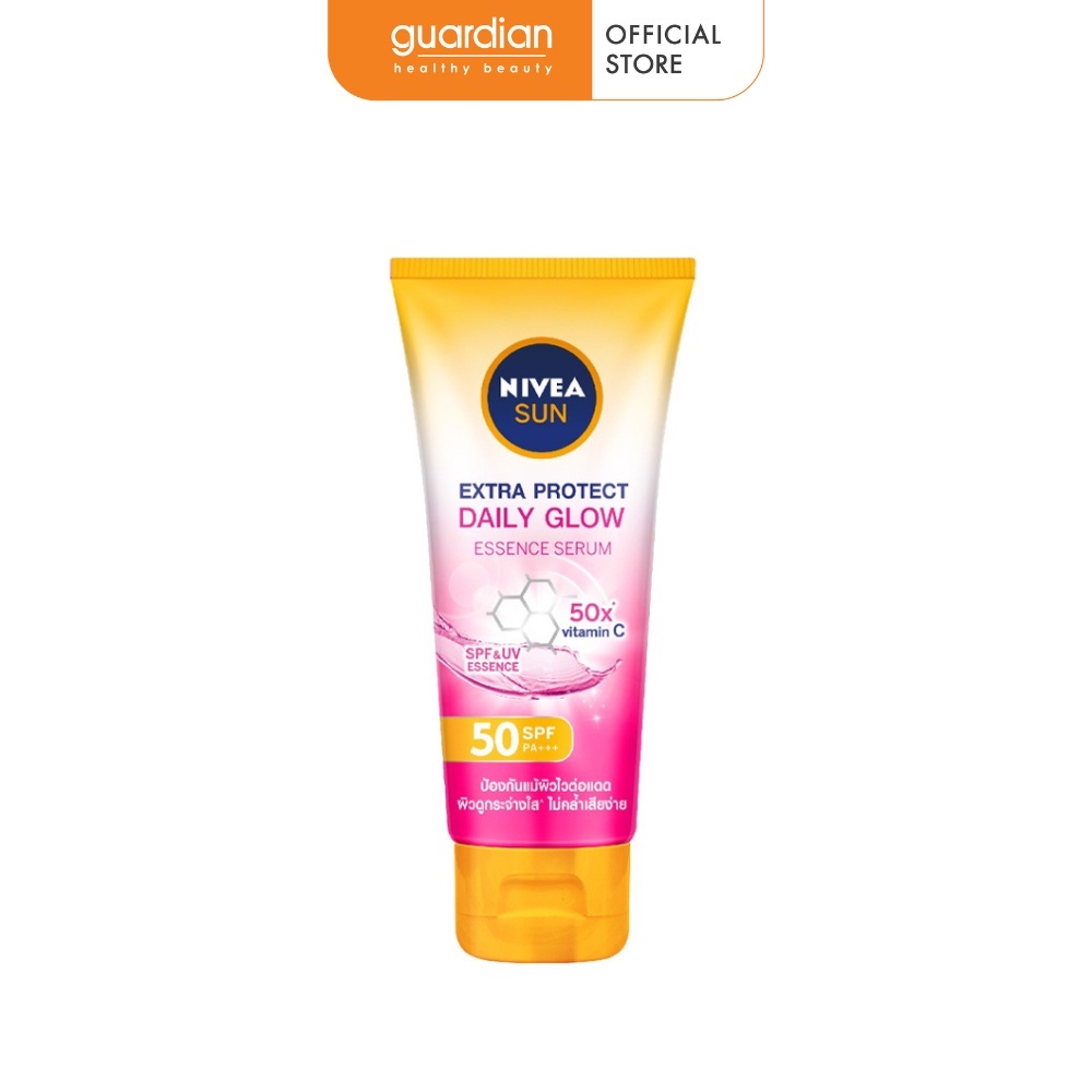 Tinh Chất Chống Nắng Dưỡng Thể Sáng Mịn Đều Màu Nivea Daily Glow SPF50 PA+++ 180ml | Shopee Việt Nam