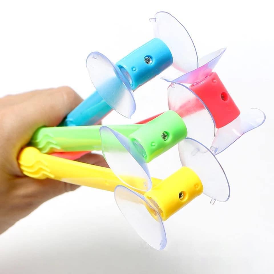 Que hít/ hút tranh flashcard que nhựa nhiều màu sắc | Shopee Việt Nam