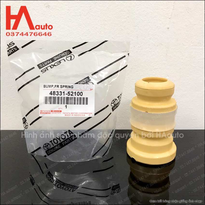 Cao su tăm bông giảm sóc trước Toyota Vios đời 2008 - 2013, Yaris đời ...