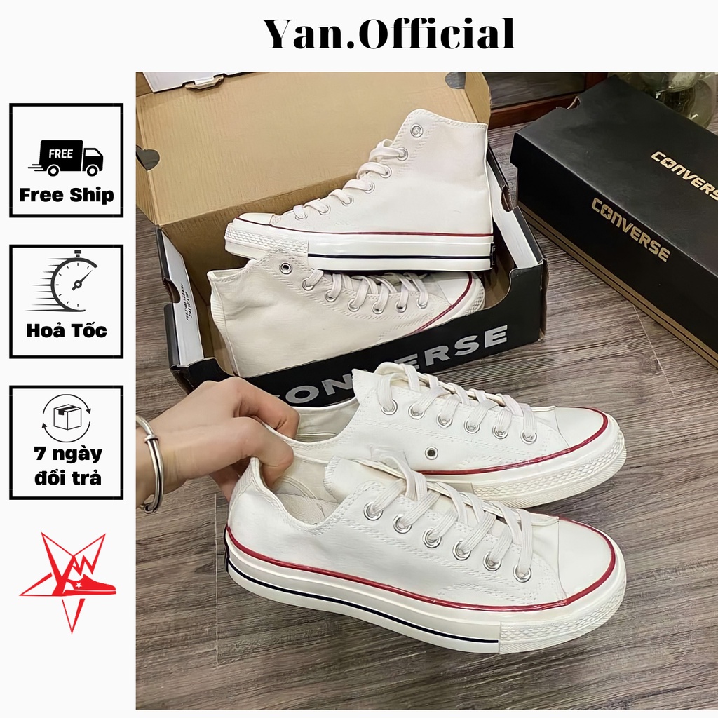 Giầy Converse 1970s Trắng, Đen R1:1 [ Full Box + Tag ] Cao Cấp - Snerker Converse Nam Nữ ...
