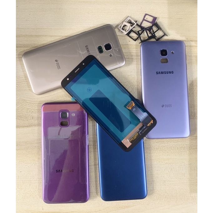 Combo Màn Hình + Bộ Vỏ Sừơn SAMSUNG J600 Zin Hàng Cao Cấp.( Tặng khay ...