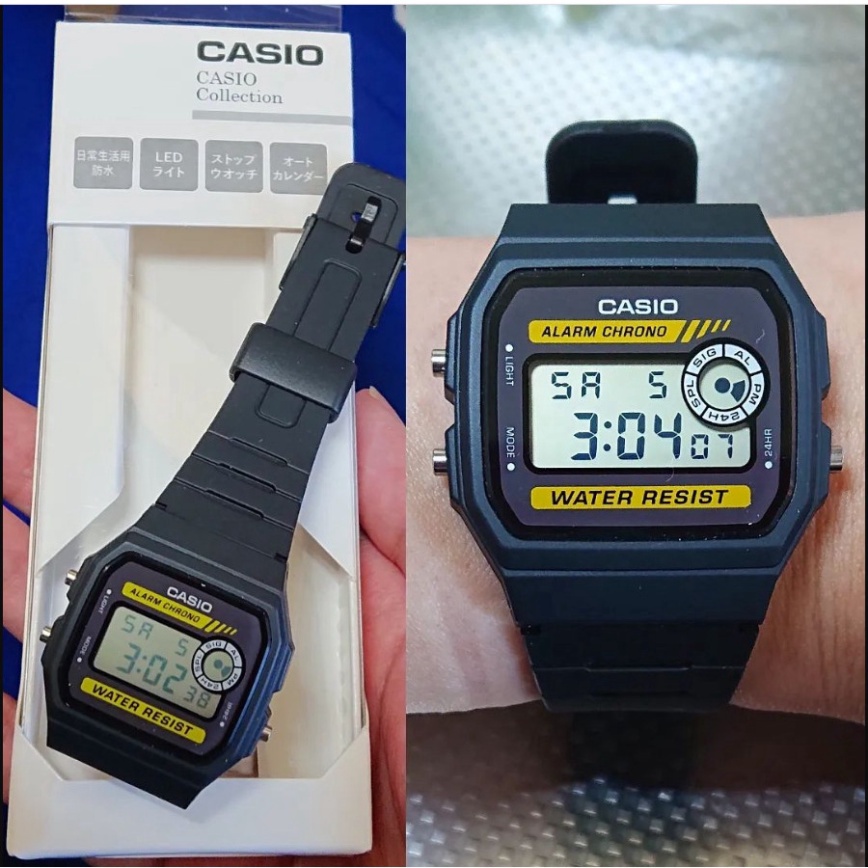 ĐỒNG HỒ ĐIỆN TỬ UNISEX Casio WR F94 DÂY CAO SU MẶT NHỰA - ĐỒNG HỒ NAM ...