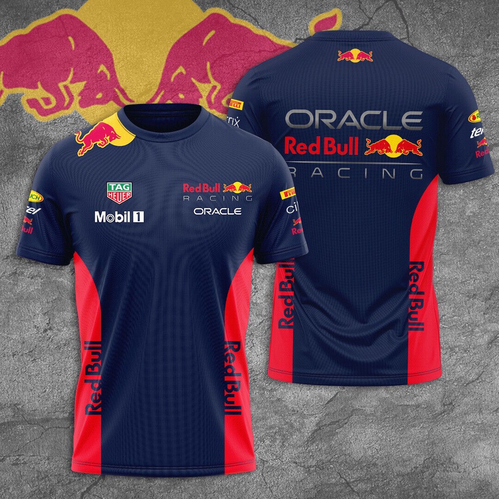 Áo thun Red Bull Racing 2022, Red Bull F1, Công thức 1, Tag Heuer Mobil ...