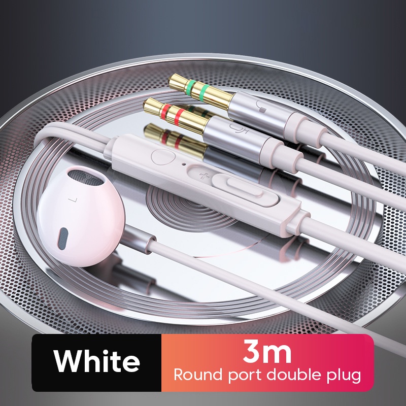 Tai Nghe Nhét Tai Jack 3.5MM Dài 2M / 3M Có Micro Chuyên Dụng Cho Máy ...