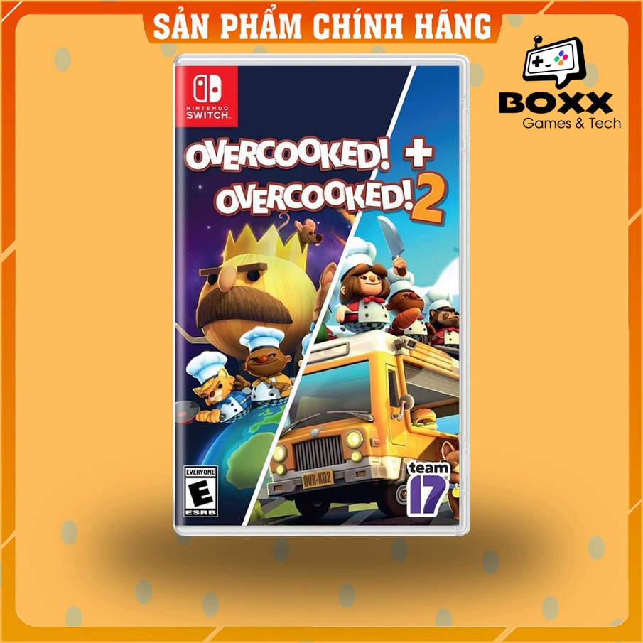 Băng Game Overcooked 1 + Overcooked 2 Nintendo Switch | Shopee Việt Nam