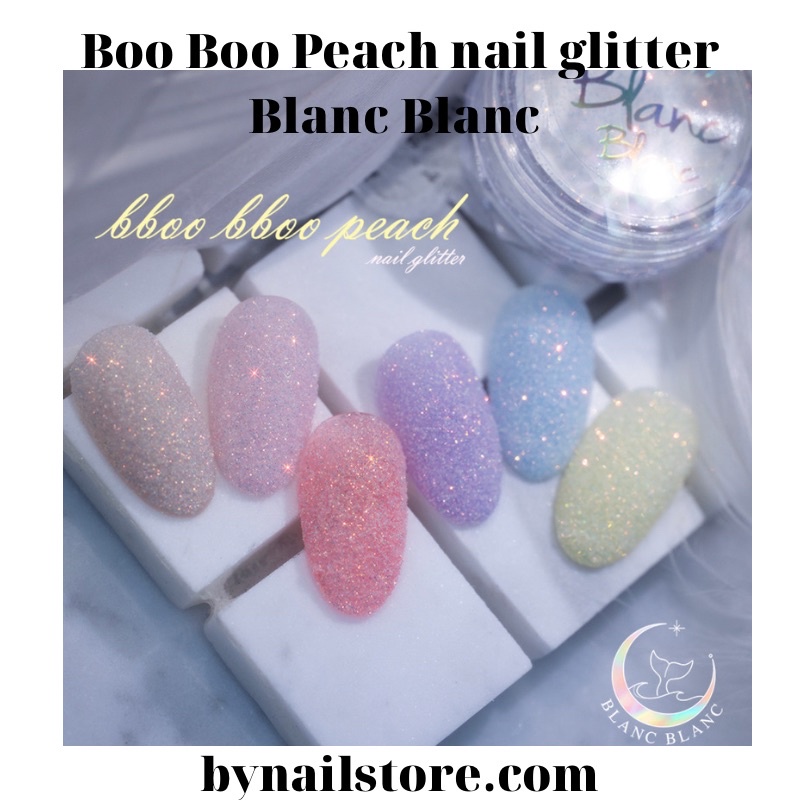 [Blanc2] Nhũ rắc nails Boo Boo Peach nail glitter cao cấp Hàn Quốc (1-1 ...
