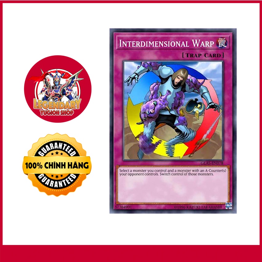 [Thẻ Bài Yugioh Chính Hãng] Interdimensional Warp | Shopee Việt Nam