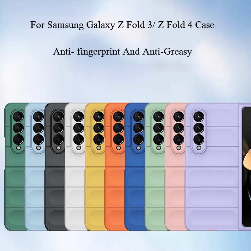Ốp Điện Thoại Chống Sốc Màu Macaron Cho Samsung Galaxy Z Fold 3 Flod 4 5G | Shopee Việt Nam