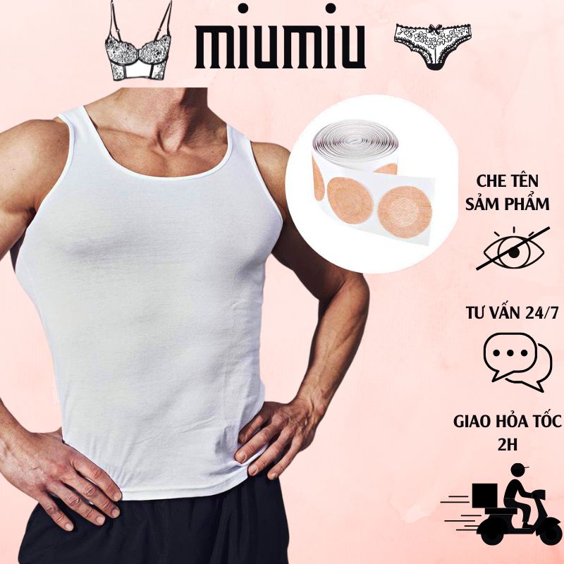 Miếng dán che đầu ti ngực cho nam hôp 100 miếng M0140 | Shopee Việt Nam