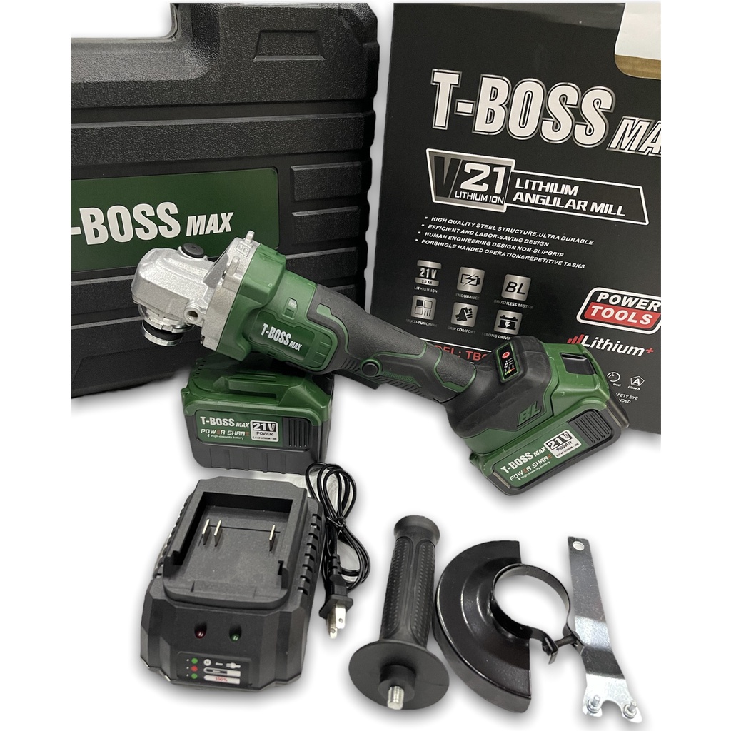Máy Mài Pin T-BOSS MAX TB6100 21V 5.0A chính hãng | Shopee Việt Nam