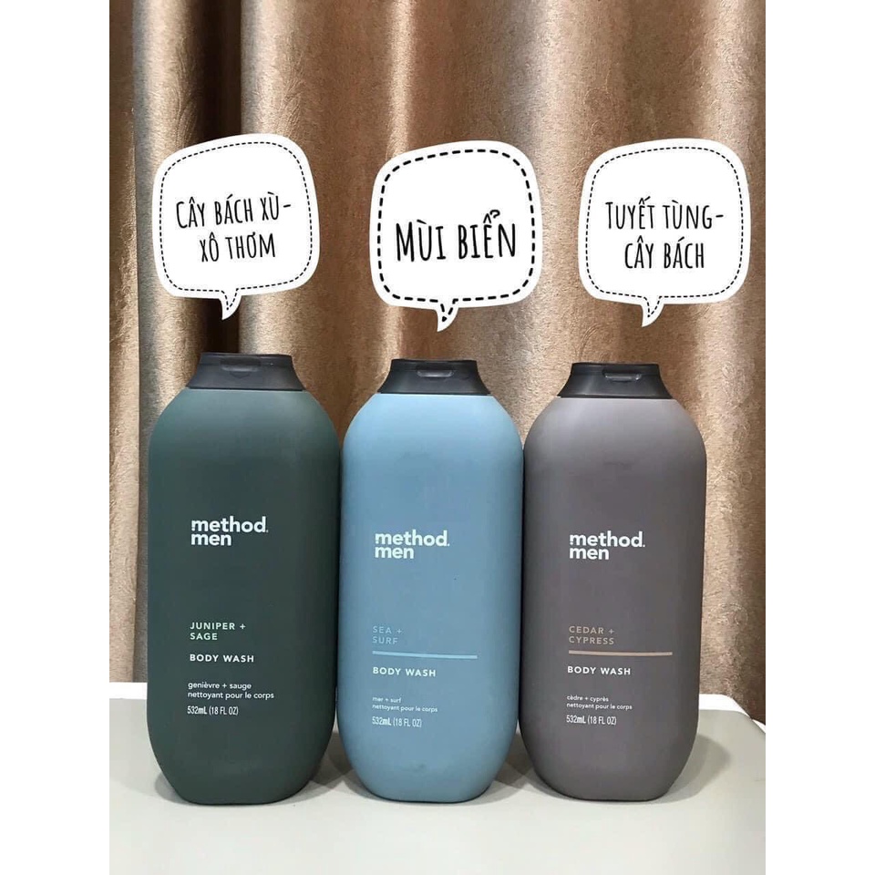 METHOD MEN BODY WASH 532ML | Shopee Việt Nam
