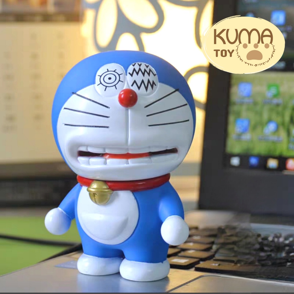 [Fullbox] Mô hình cao cấp Doraemon Nobita cao 11cm cực đẹp trang trí bàn học, tủ kệ sách ...