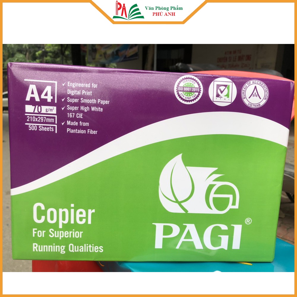 Giấy in, giấy photo A4 và A5 Pagi ĐL 70/90gsm | Shopee Việt Nam