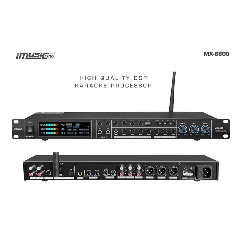 Vang cơ lai số iMusic Pro MX-8800 - Chính Hãng (Chống hú tuyệt đối FBX ...