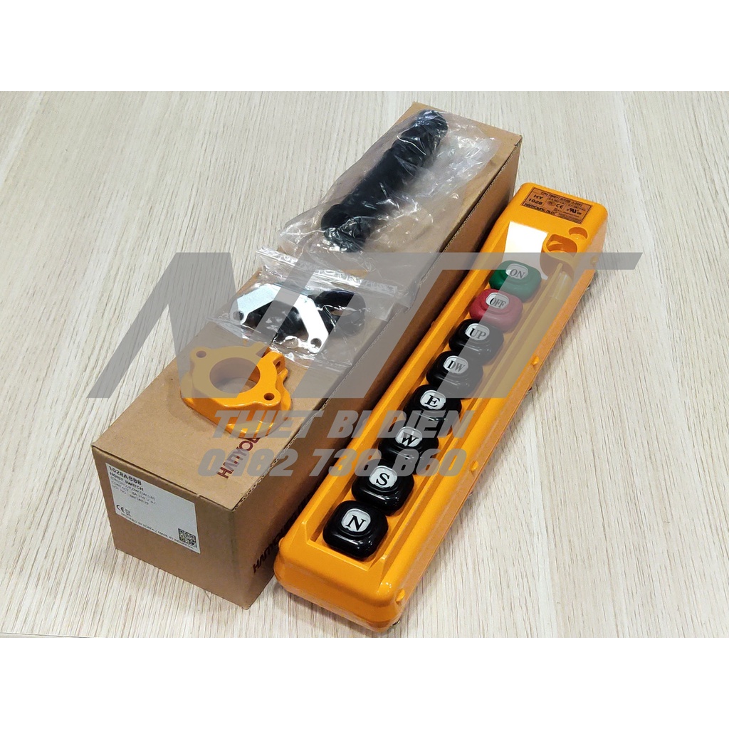Công tắc điều khiển cần trục 8 nút có On/Off HY-1028-ABBB Hanyoung | Shopee Việt Nam