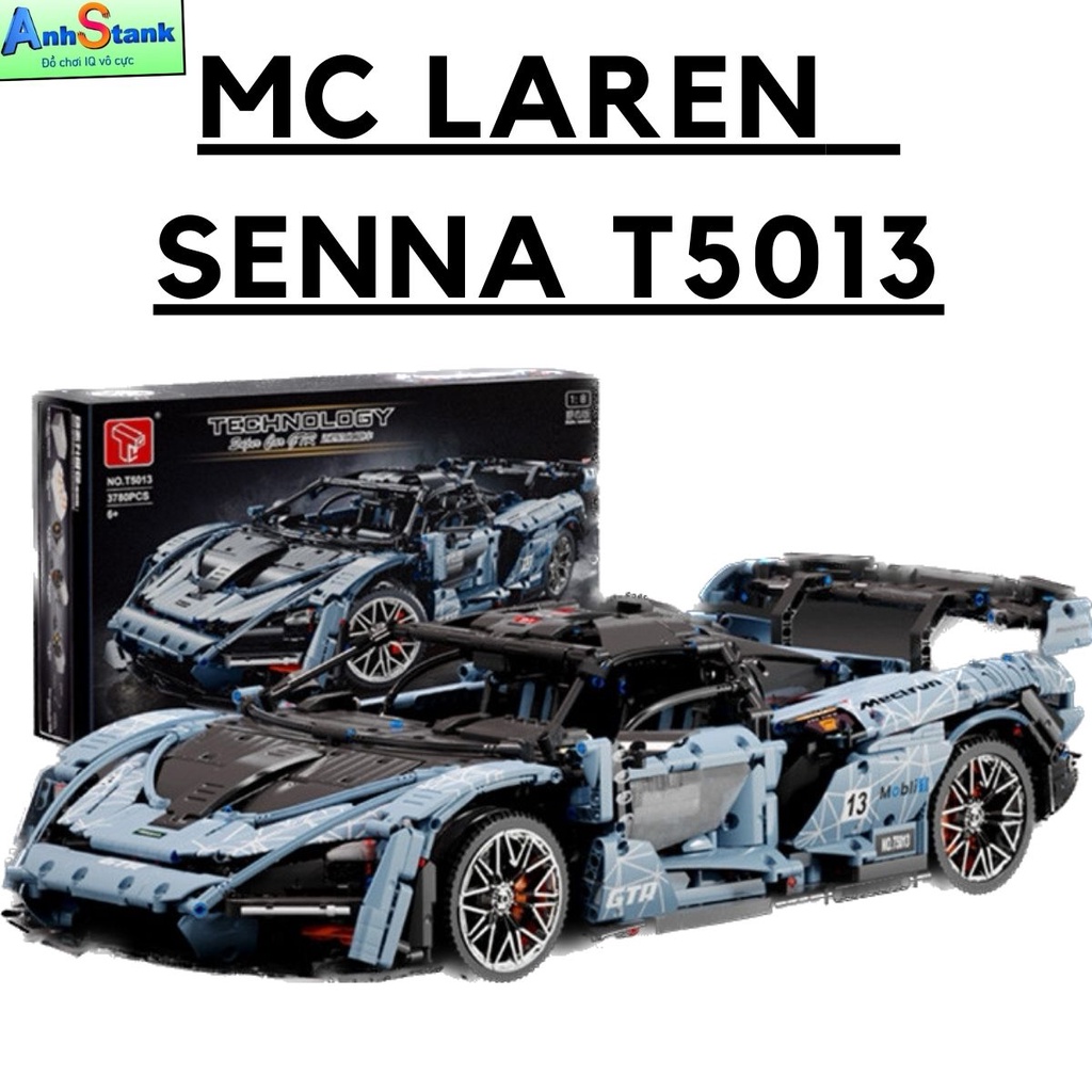 Mô Hình siêu xe technic McLaren Senna tỉ lệ 1:8 3780 PCS SKU T5013 cung cấp bảo hành bởi ...