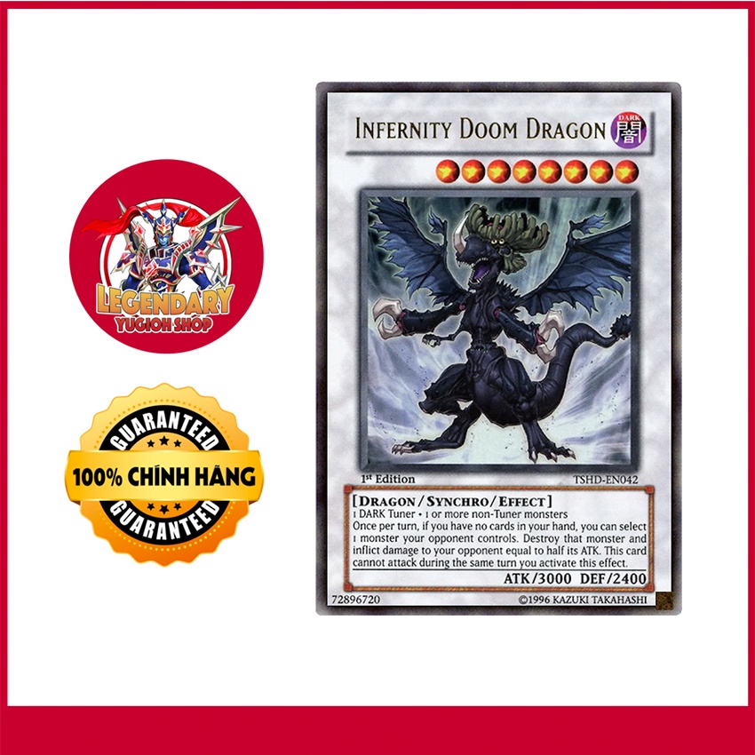 [Thẻ Bài Yugioh Chính Hãng] Infernity Doom Dragon | Shopee Việt Nam
