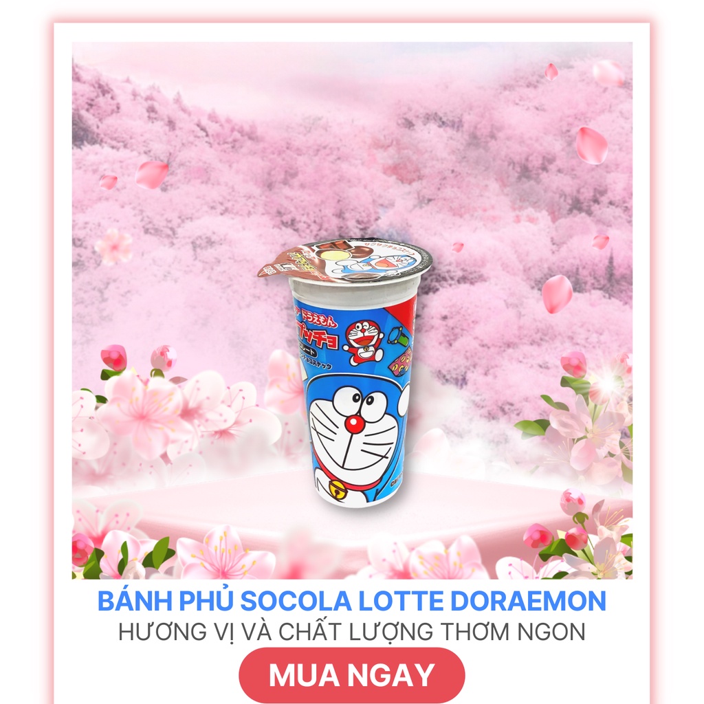 Bánh Socola Lotte Hình Doraemon | Shopee Việt Nam