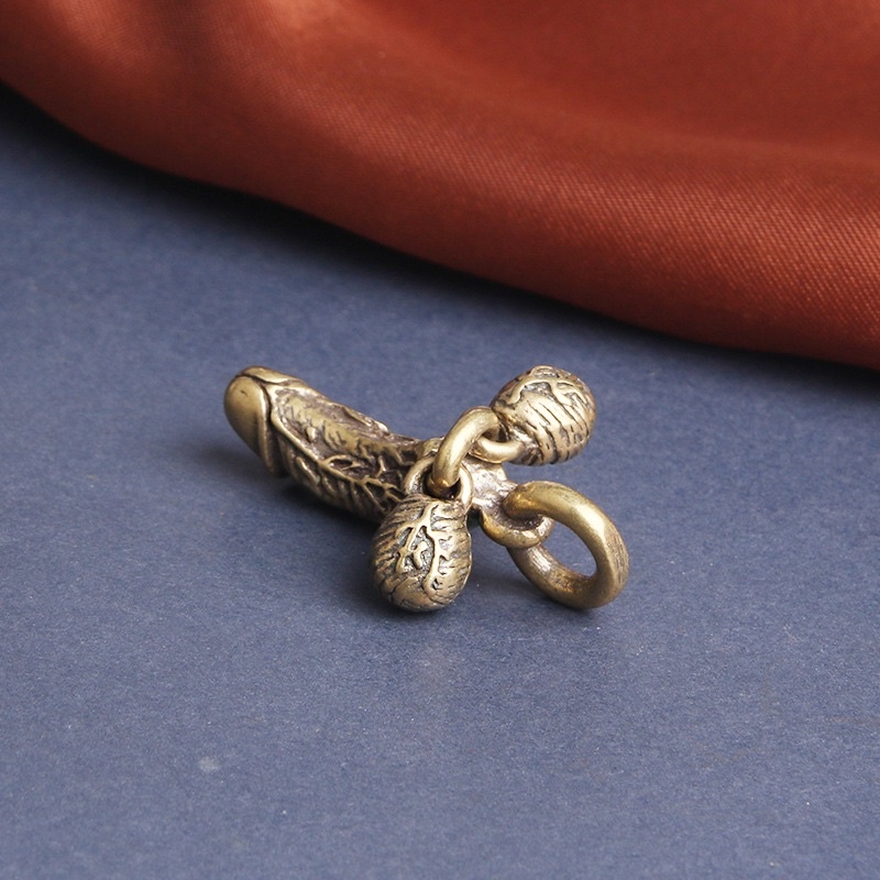 Móc khoá đồng độc lạ hình con kiu dễ thương trang trí chìa khoá xe máy ...