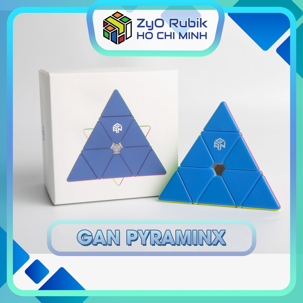[Pyraminx] Rubik Gan Pyraminx Stickerless 2 phiên bản Standard và ...