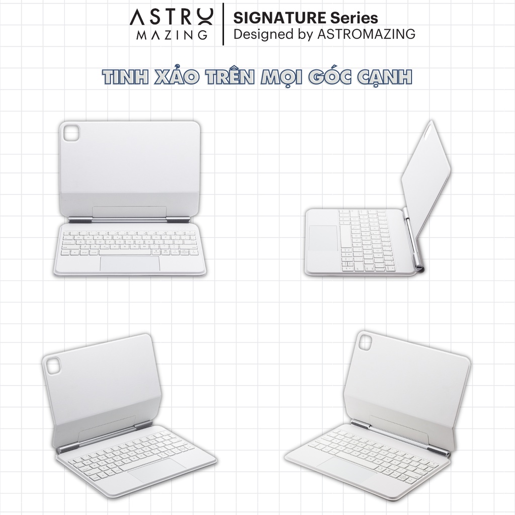 [magnetic V2 Keyboard] Bao Da Bàn Phím Astromazing Pro Magic Keyboard