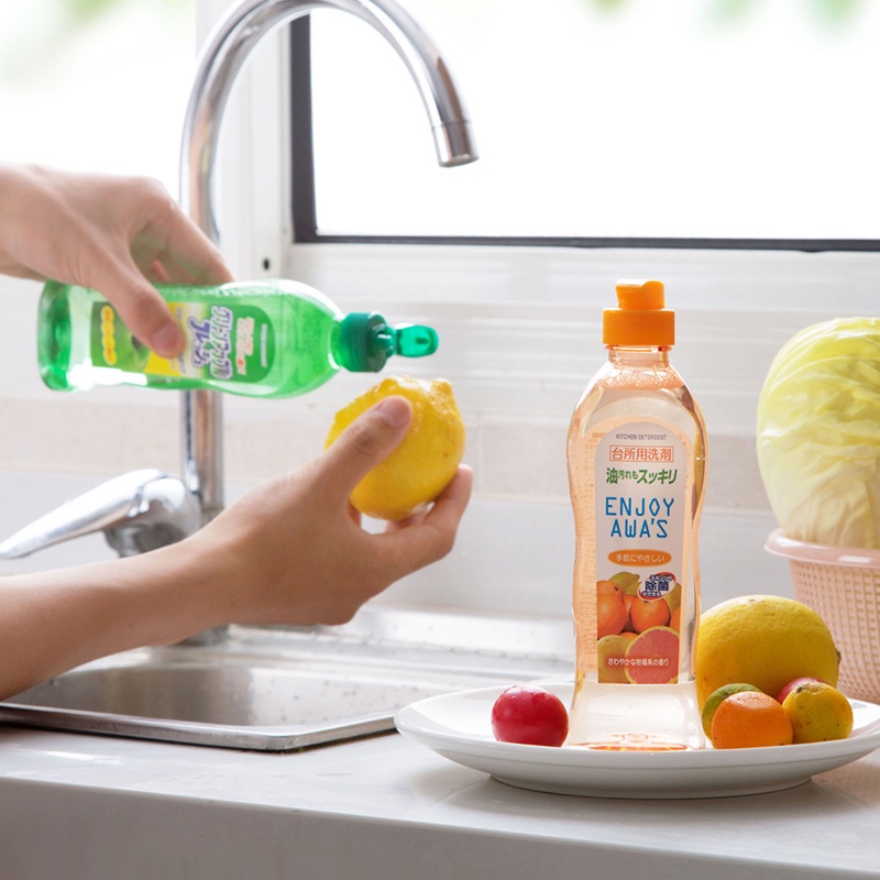 [Hàng Nhật] Nước Rửa Chén/Bát, Rửa Rau Củ Quả Hương Trái Cây-250ml | Shopee Việt Nam