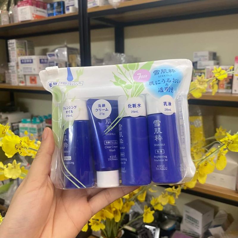 Set mini Kose cao cấp 4 món chuẩn Nội địa chính hãng | Shopee Việt Nam