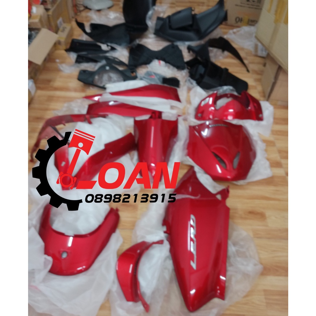 DÀN ÁO, VO NHỰA LEAD/ SCR MÀU ĐO HÀNG ZIN CHÍNH HÃNG HONDA - VJC SÀI ...